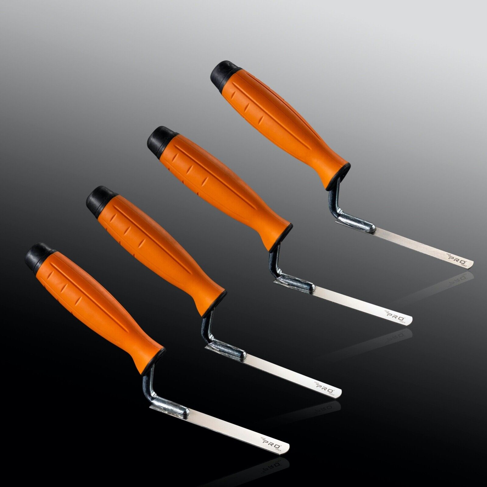 YPT Stainless Steel Mortar Pointing Trowel with Rubber Grip - Various ...